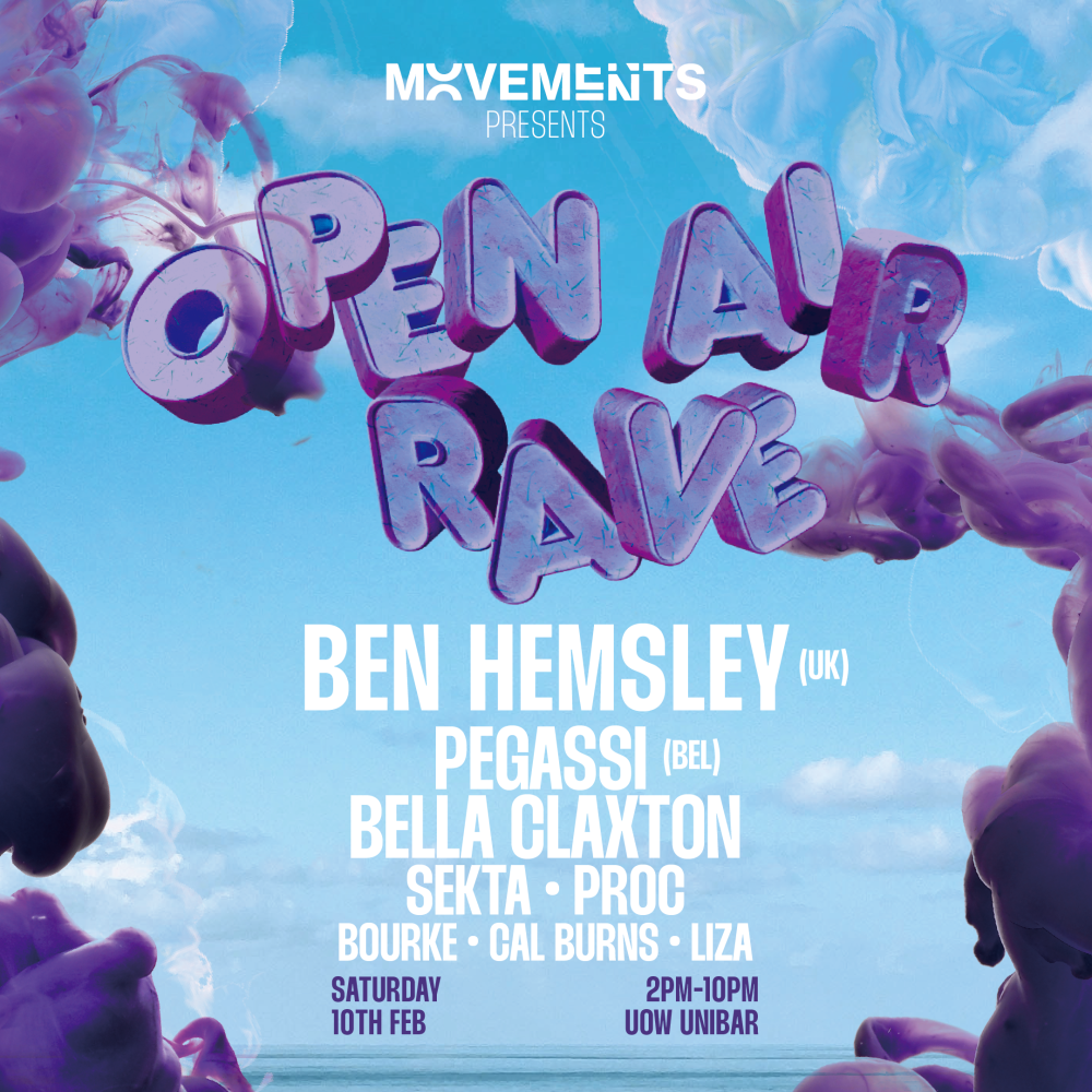 Open Air Rave w/ Ben Hemsley (UK) - UniBar
